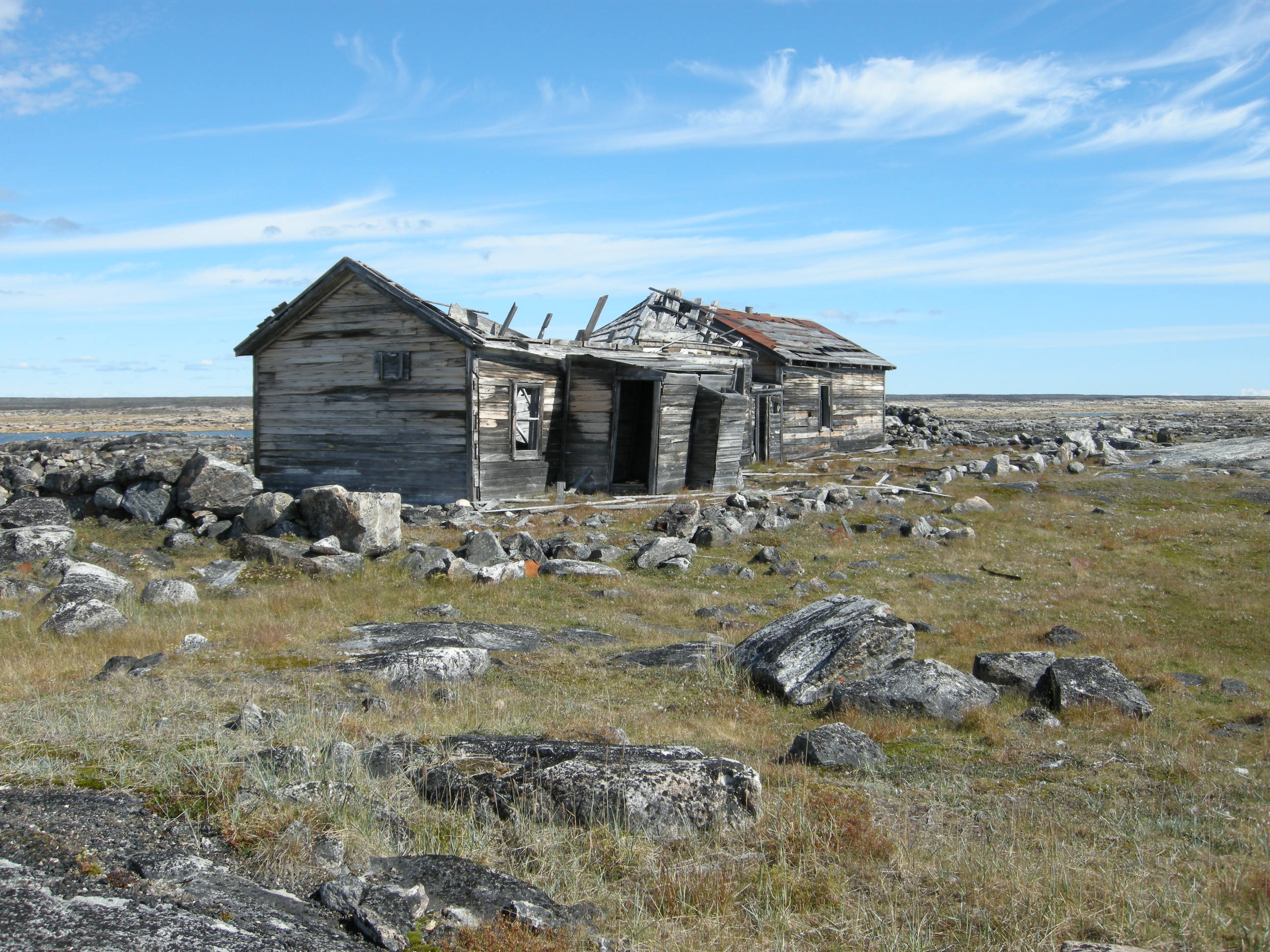 Royal North West Mounted Police post barracks | Chesterfield Inlet Stories